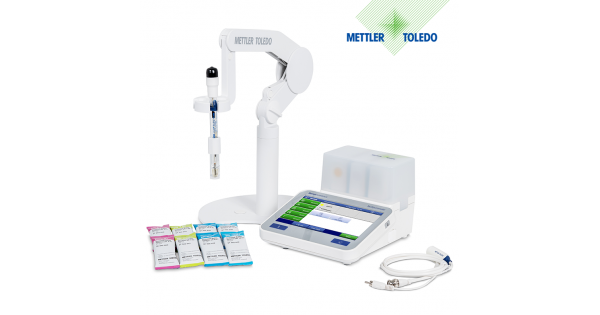 METTLER TOLEDO Sevenexcellence™ pH Metre S400 Bio Kit InLab Routine Pro-ISM pH Elektrodu ile ...
