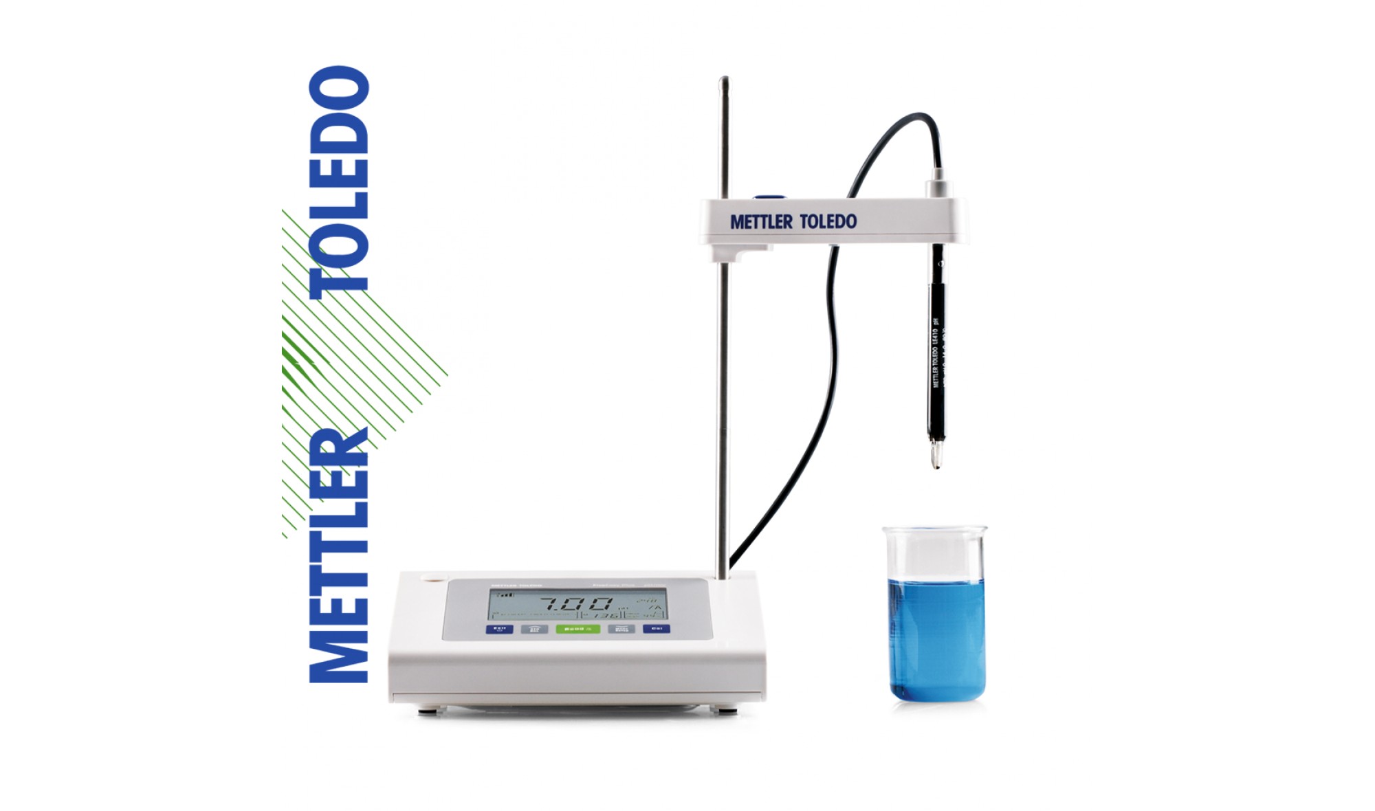 METTLER TOLEDO FiveEasy F20 pH Metre Std Kit LE438 Elektrod ile 0.00 ...