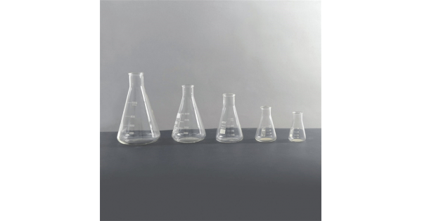 Erlen Cam 1000 ml Dereceli Dar Boyunlu | Laboratuvar Cam Malzemeler